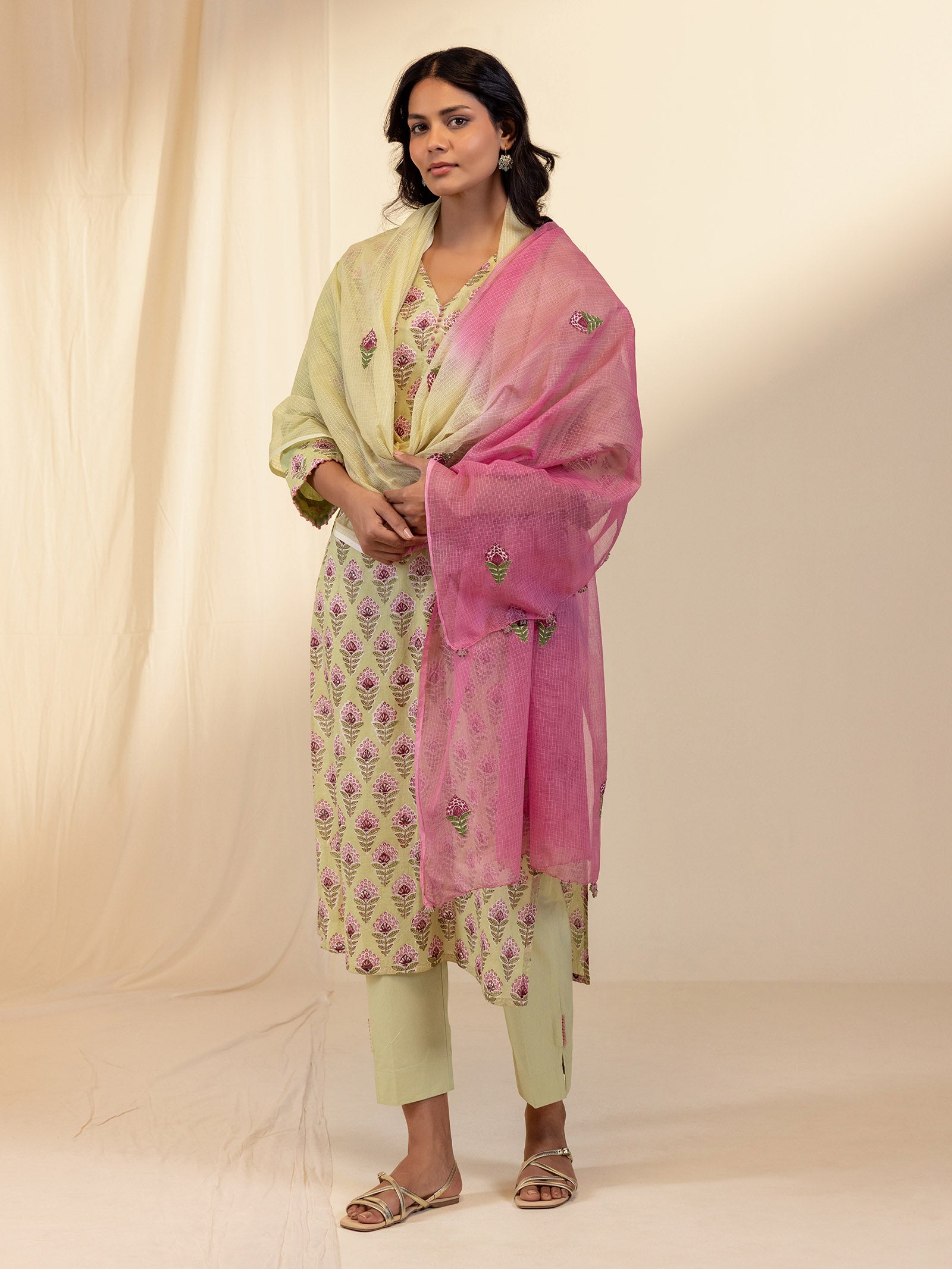 Tahiti Island Kota Dupatta